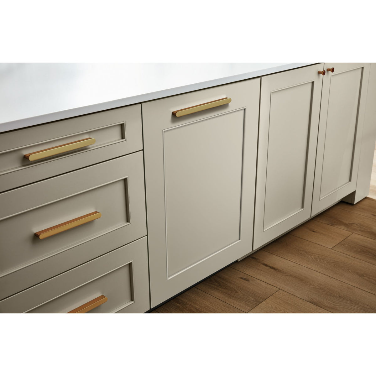 KitchenAid 44 dBA Panel-Ready Two-Rack Flush Dishwasher with Door-Open ...